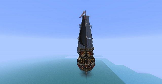 Seraphim Nisroc (Halloween Haunted Ship) Minecraft Map