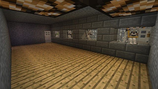 town and police station (1.4.2) Minecraft Map