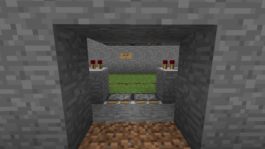 advanced hidden door Minecraft Map