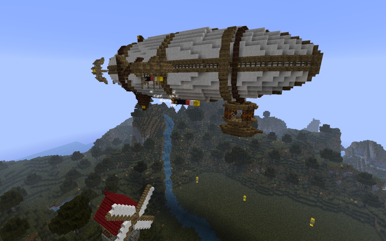 Zeppelin- first upload Minecraft Map