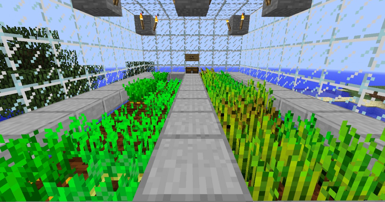 An Easier Survival Island Minecraft Map