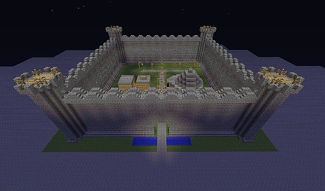 Castle [OUTSIDE THE CASTLE ONLY STONE] Minecraft Map