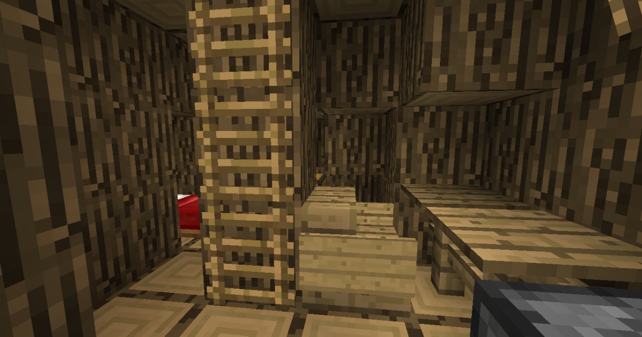 Weeping Willow With Little House Inside Minecraft Map