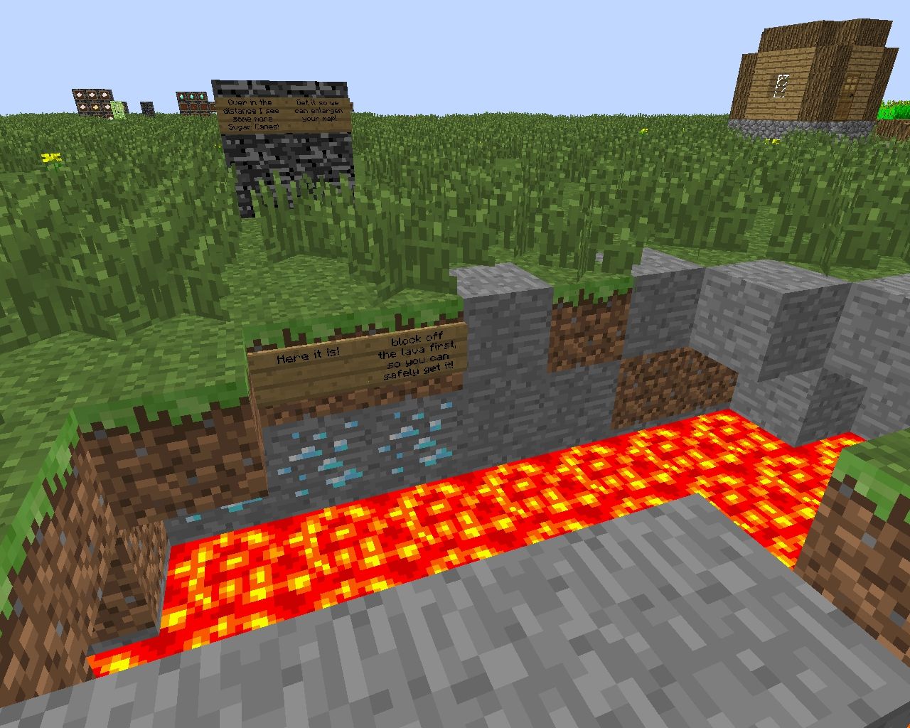 The Minecraft Beginners Guide Minecraft Map