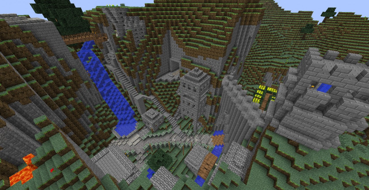 The Hidden Valley Minecraft Map