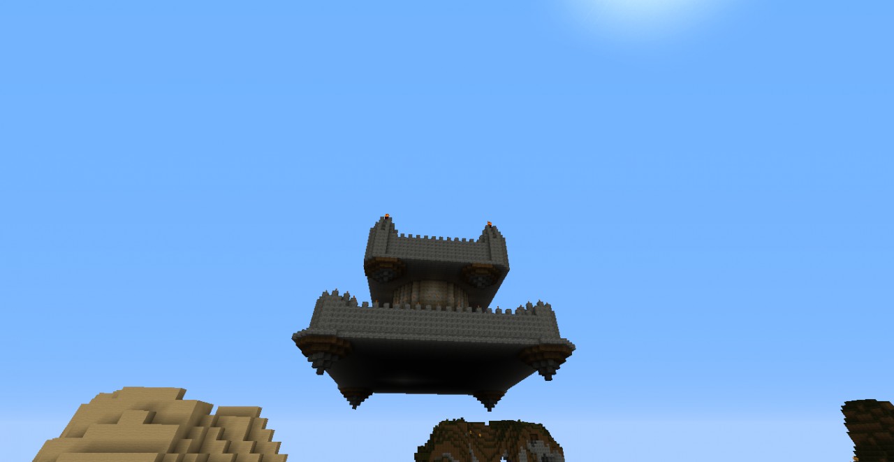 Sky Castle Minecraft Map