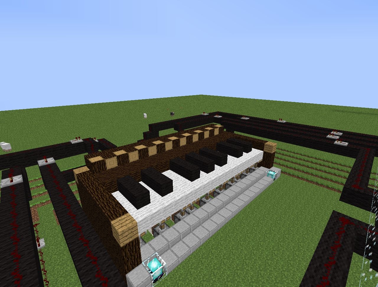 Redstone Music MapV2 Minecraft Map