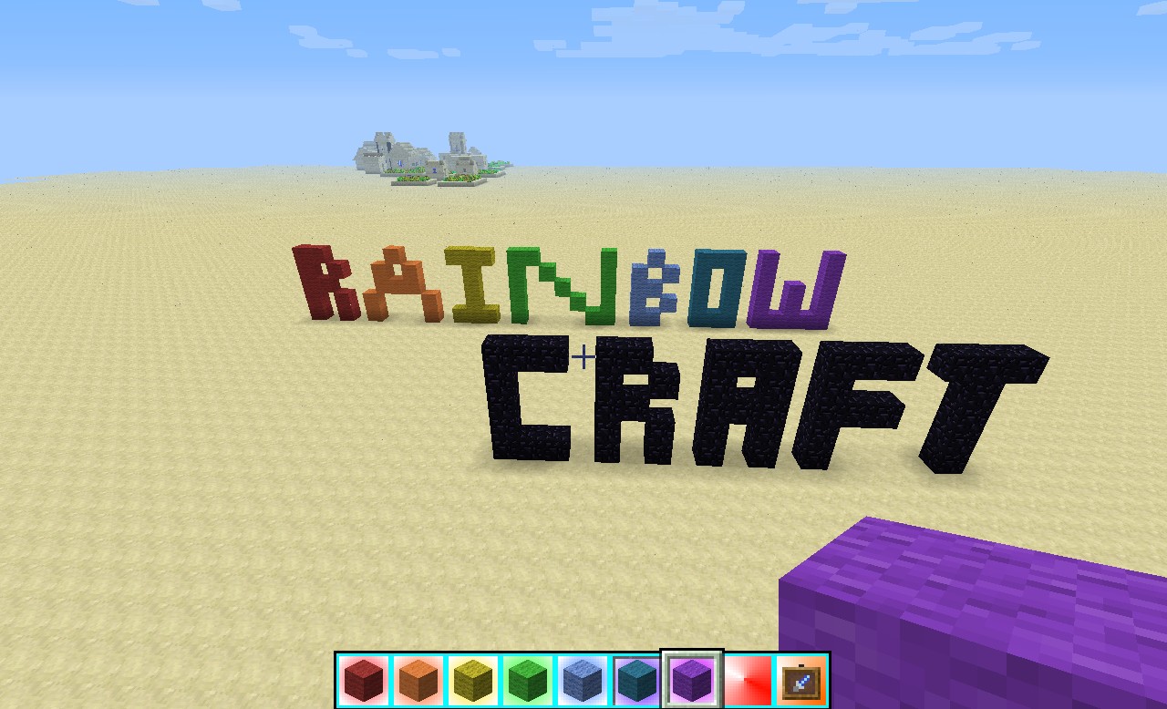 Rainbow Craft Minecraft Texture Pack