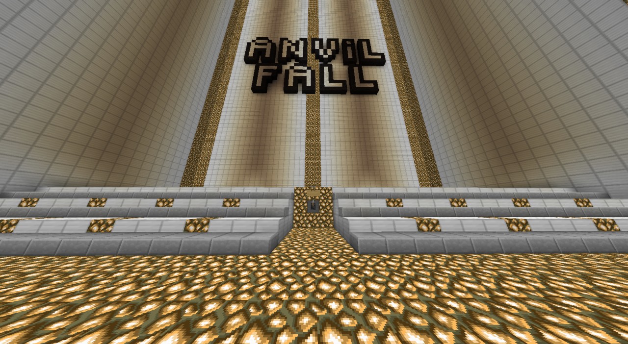 Anvil fall 1.7 Minigame Minecraft Map