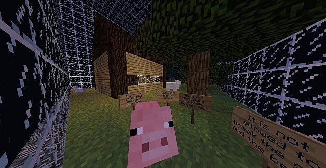 GlassBox Survival v1 Minecraft Map