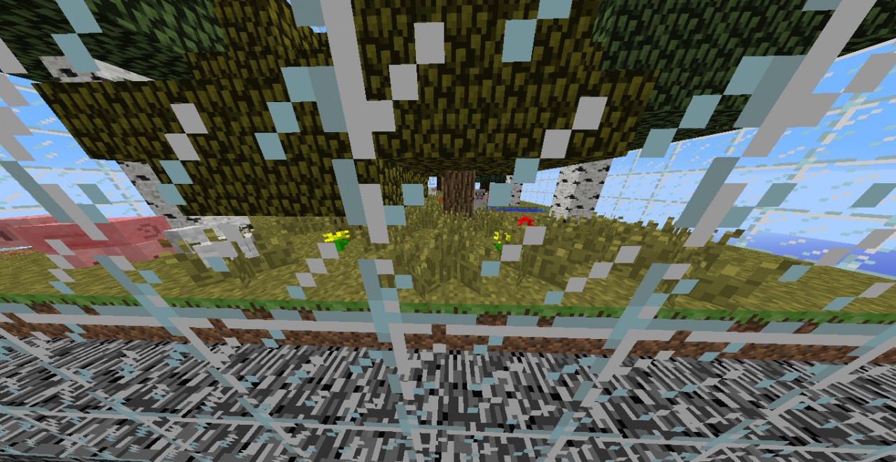 GlassBox Survival v1 Minecraft Map