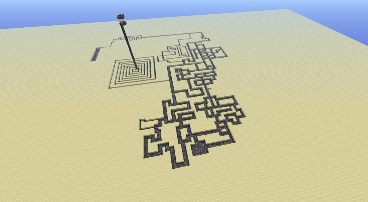 MEGA MAZE Minecraft Map