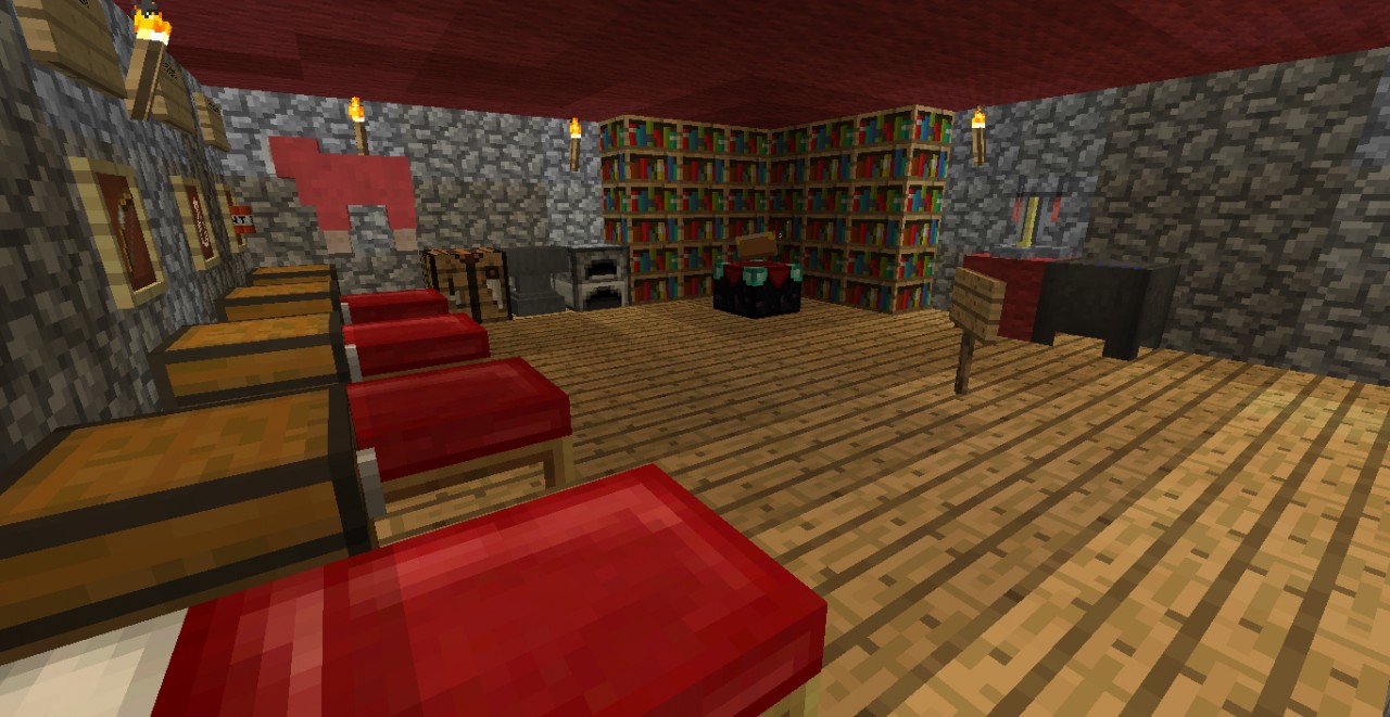 RED V.S. BLUE [custom pvp map][1.4.2] Minecraft Map