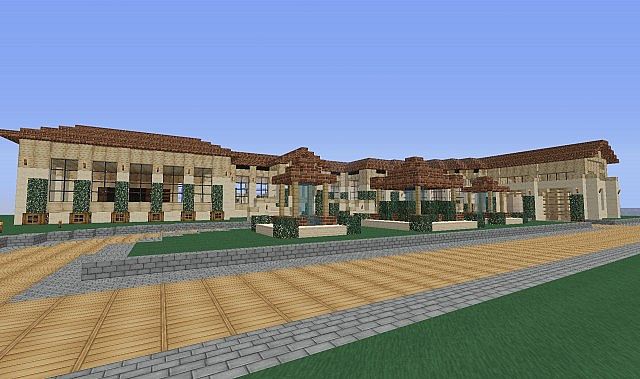 Large Villa/Mansion Minecraft Map