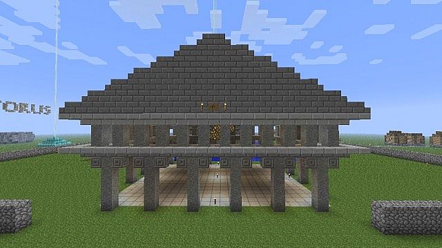 Greek Styled Temple Minecraft Map