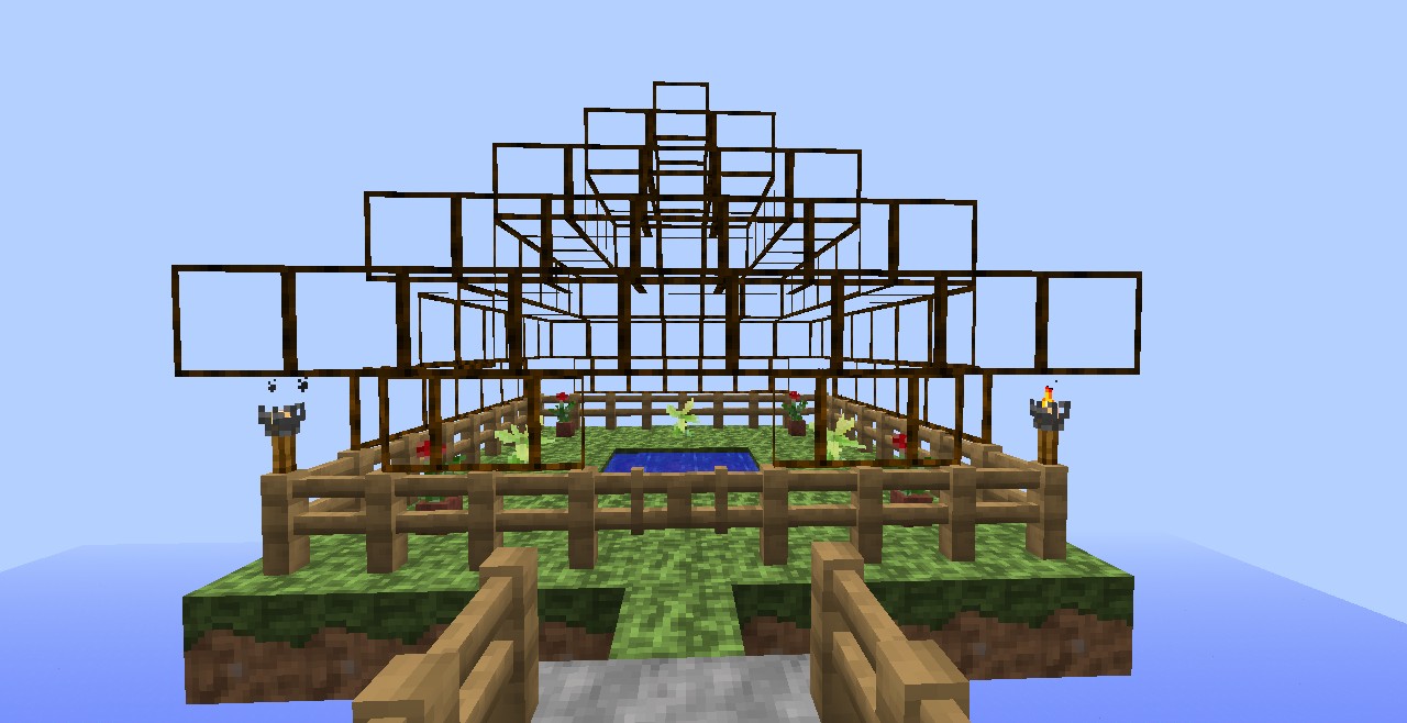 Floating Serenity Island Minecraft Map