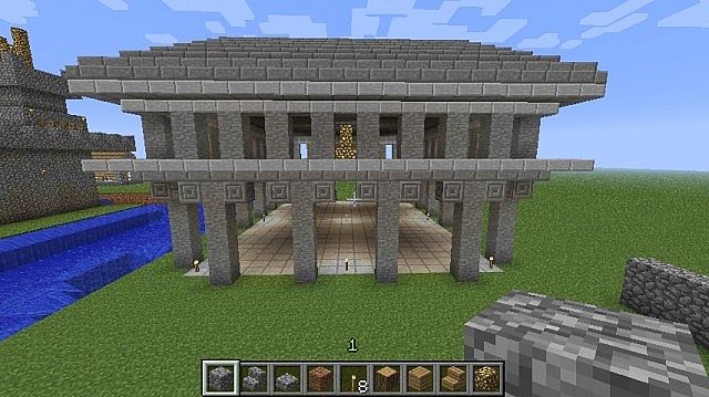 Greek Styled Temple Minecraft Map