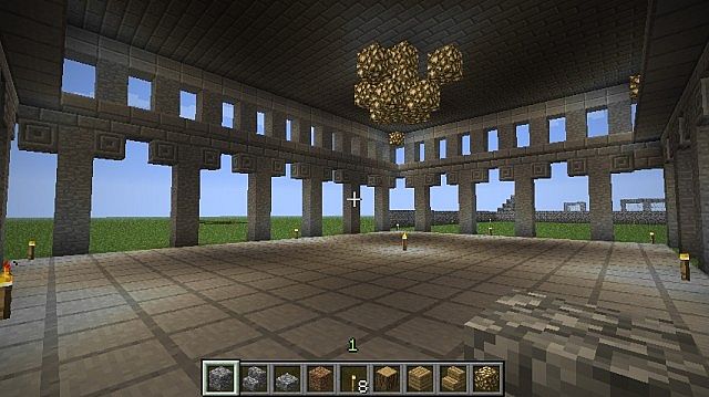 Greek Styled Temple Minecraft Map