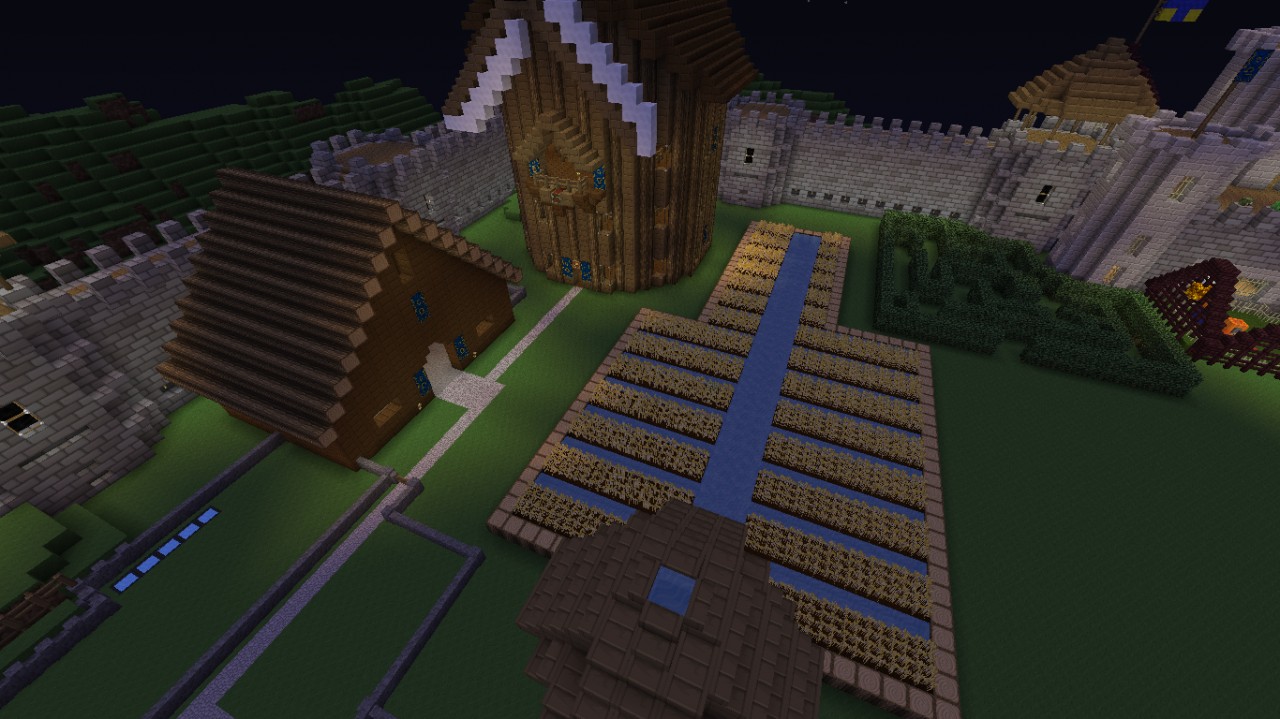 Witherfall pvp survival games map Minecraft Map