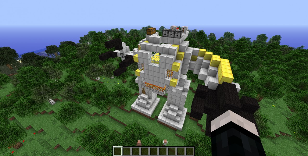 Epic War Machine Robot (with mission's) (hand builded) (redstone ...