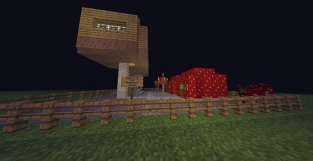 Mushroom village Minecraft Map