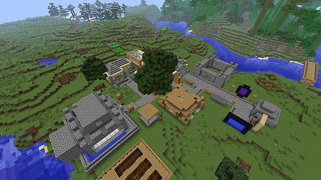 DestinyCraft YouTube SMP Private Server Minecraft Map