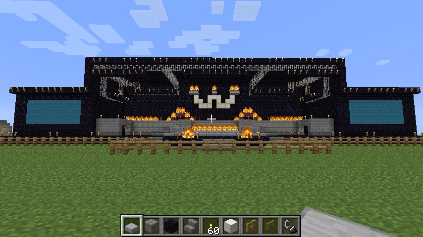Festival stages 2 compelte 1 in progress Minecraft Map