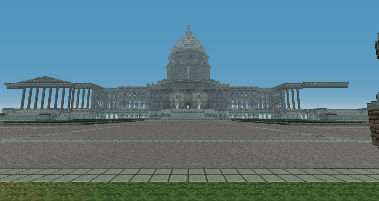 POOTYCRAFT: US CAPITOL BUILDING [UNABLE TO FINSH] Minecraft Map