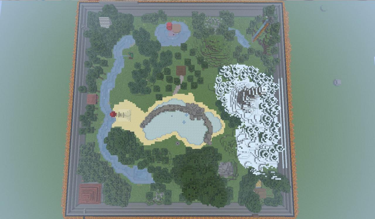 XMO Battleworld 1 Minecraft Map