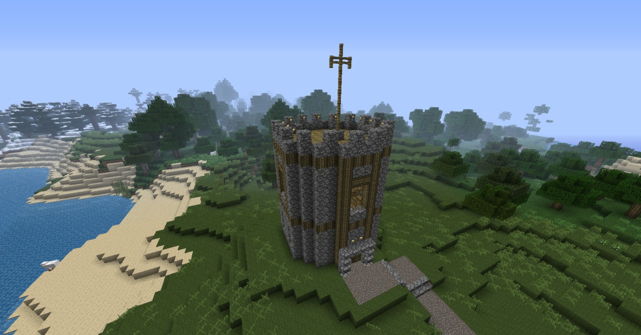 Starting Castle Minecraft Map