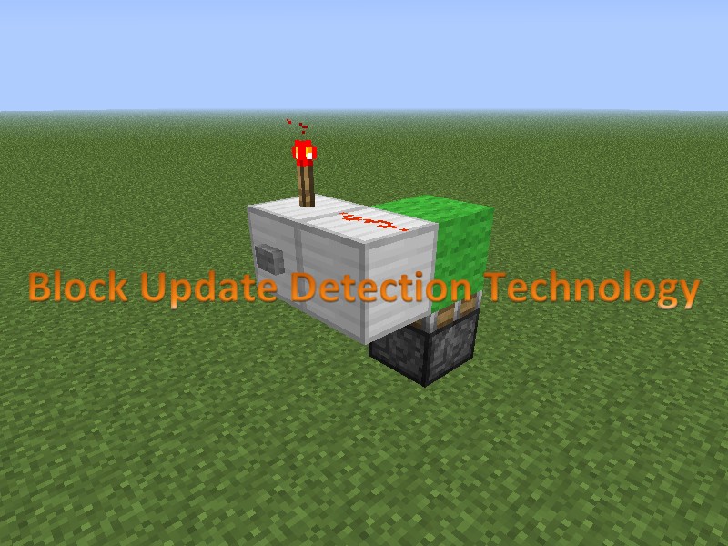 Redstone Technology - Block Update Detection Minecraft Project