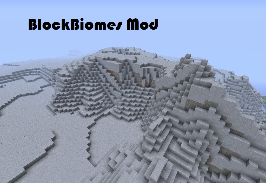 BlockBiomes mod 1.3.2 Minecraft Mod