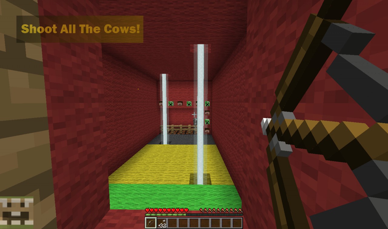 Cow Shooter Minecraft Map