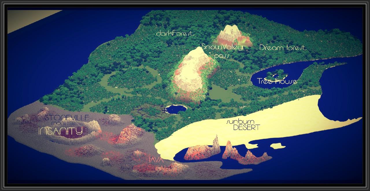 Survival Island Adventure Map Minecraft Map