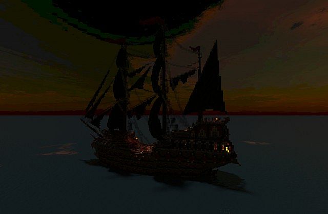 Seraphim Nisroc (Halloween Haunted Ship) Minecraft Map