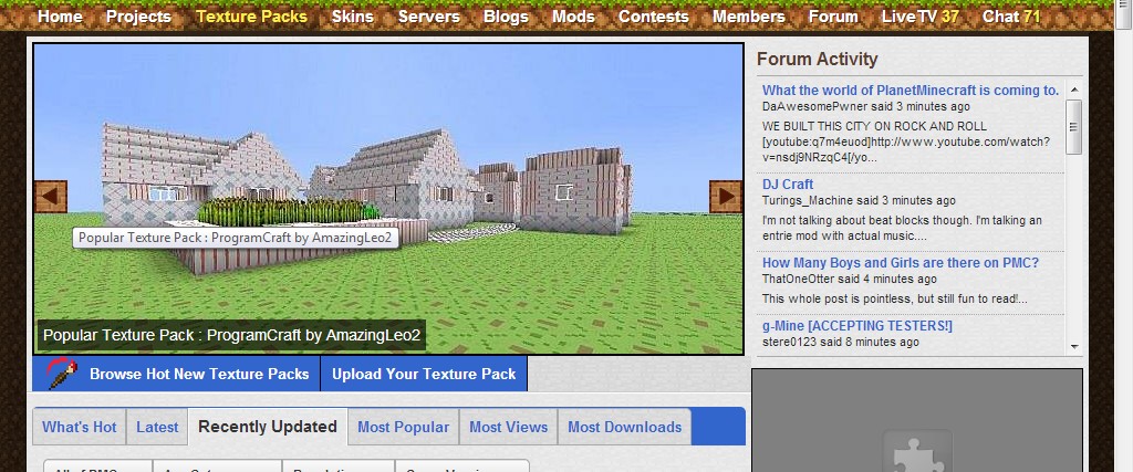 ProgramCraft Minecraft Texture Pack