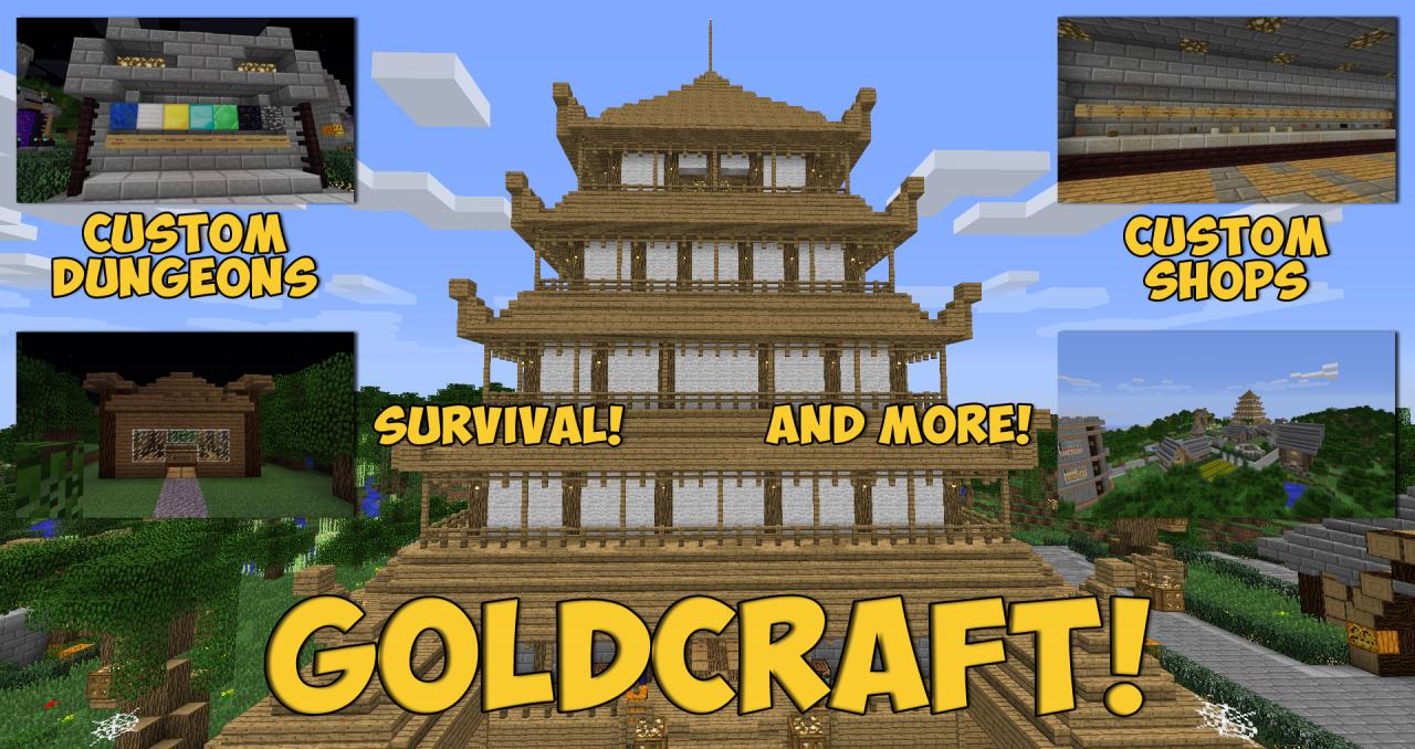 [1.4.2] GoldCraft [Survival] Minecraft Server