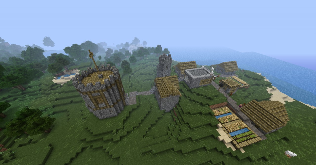 Starting Castle Minecraft Map