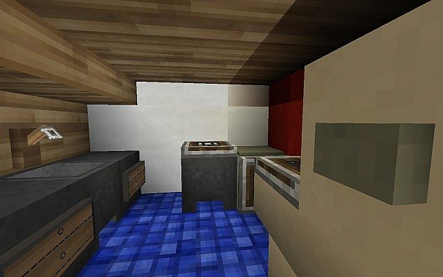 De Stijl 2 | Urban Castle | Split-Level Home Minecraft Map