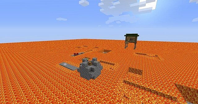 Lava Land [1.4.2] Minecraft Map