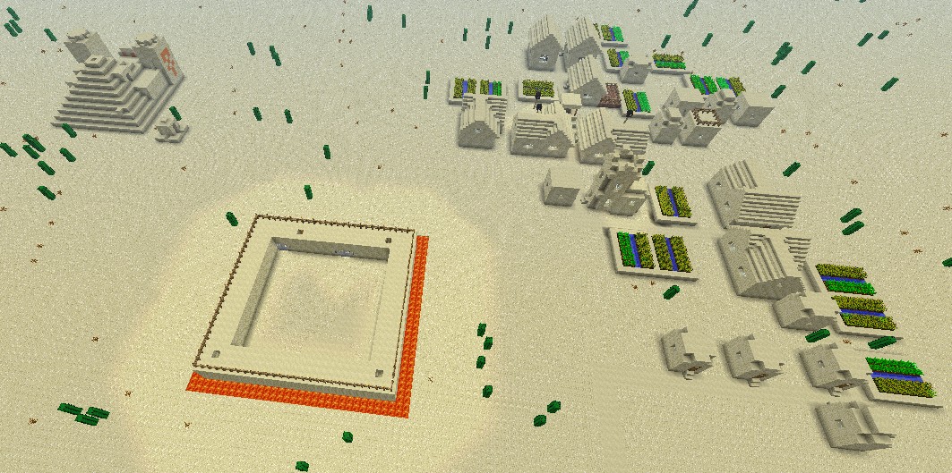Desert World Minecraft Map