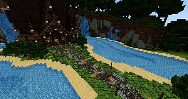 Elven Home Minecraft Map