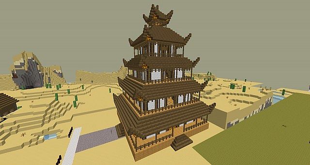 Epic Builds And Structure's Minecraft Map