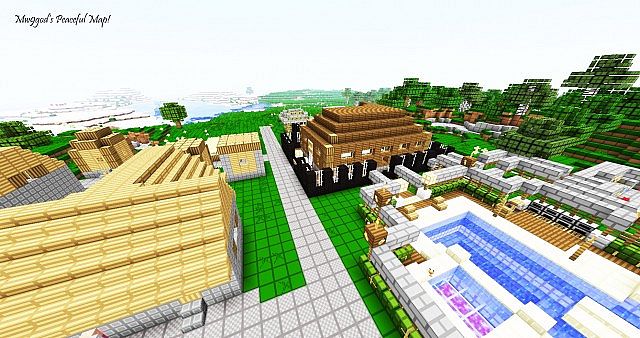mw9god's Peaceful map Minecraft Map