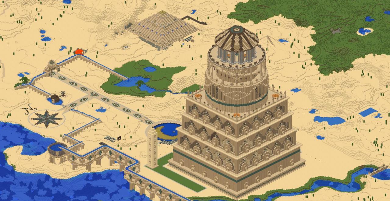 Lighthouse of Pharos Minecraft Map