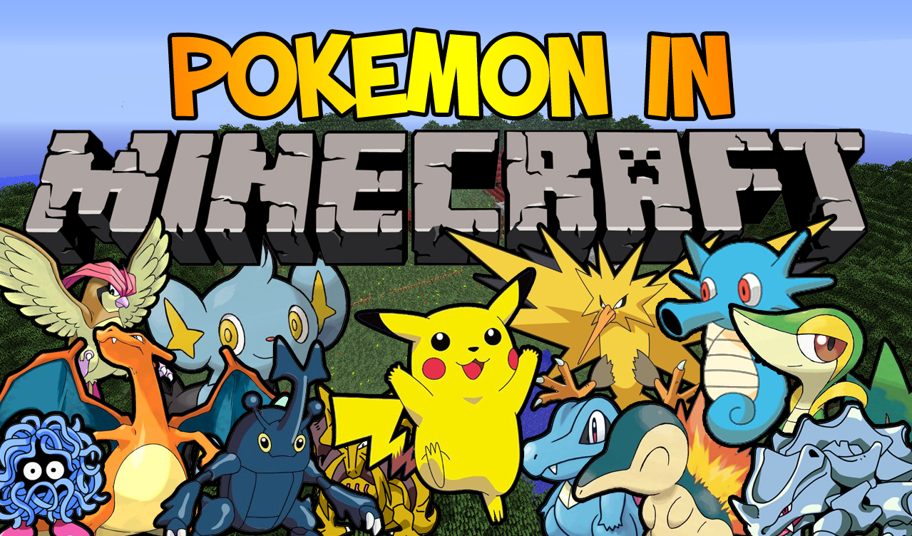 Pokemon in Minecraft Minecraft Map