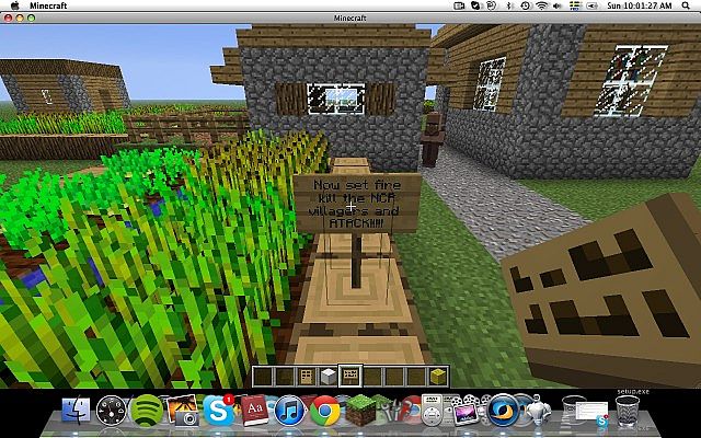 DESTROY A VILLAGE :) Minecraft Map