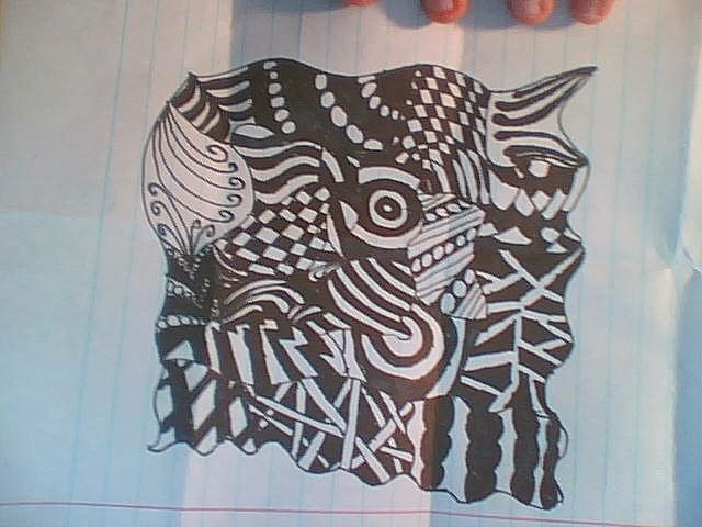 Who likes my zentangle?