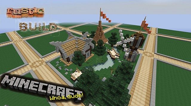 [Rustic] Simple Plot Build (With Download) Minecraft Map