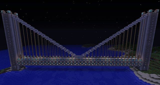 Diamond Gate Bridge Minecraft Map